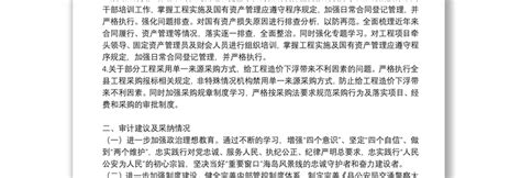 关于对xx同志任期经济责任审计整改情况报告范文 WORD文档 工图网