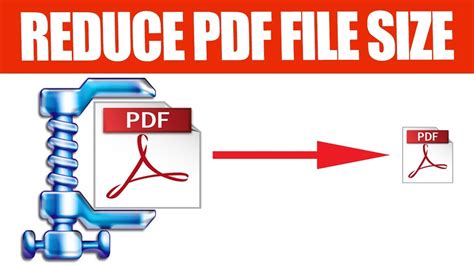 how to compress pdf file size free youtube