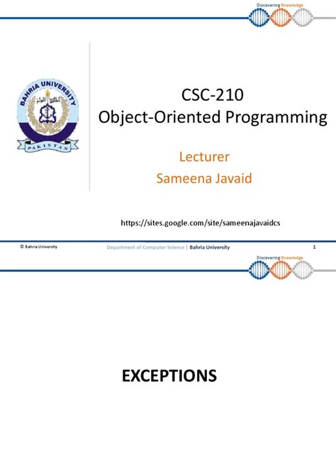 14 exception handling pdf class computer programming software development