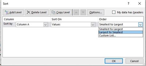 how to sort data in excel with examples geeksforgeeks