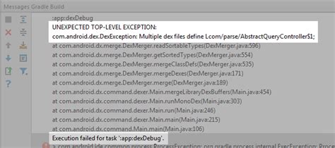 Android Studio Gradle Build Fails Execution Failed For Task