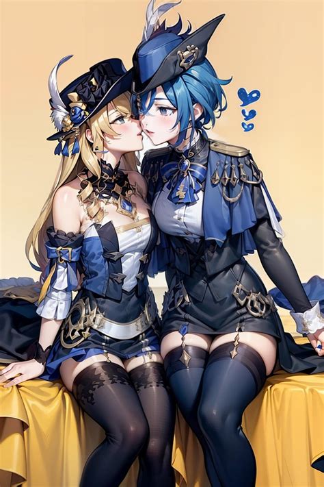 Ai Art Lora Model Clorinde And Navia Genshin Impact 克洛琳德 娜维娅（原神） Pixai