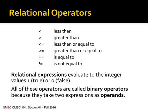 relational and logical operators ppt download
