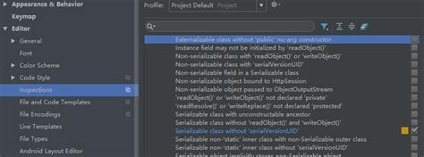 intellij idea2017 2 4 automatically generates serialversionuid code world
