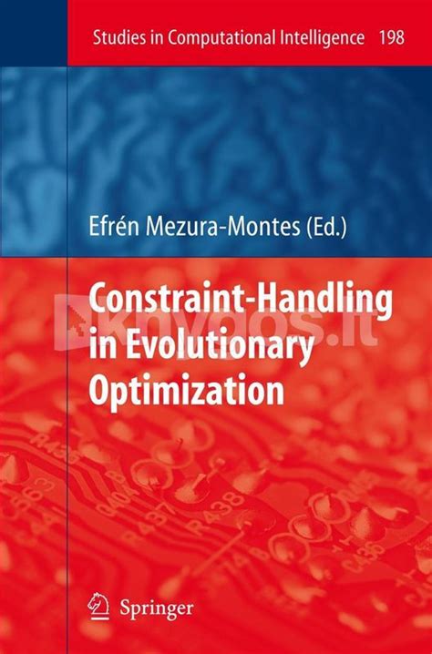 constraint handling in evolutionary optimization