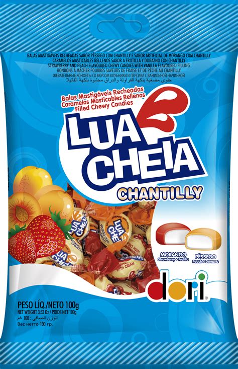 Bala Lua Cheia Chantilly 100g Dori Alimentos S A