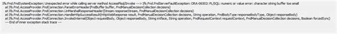 Plsql Numeric Or Value Error Character String Buffer Too Small App 8 Core Ifs Community