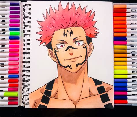 Learn How To Draw Sukuna Step By Step Jujutsu Kaisen Anime Character