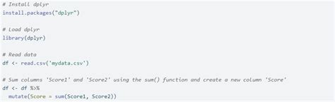sum across columns in r dplyr and base