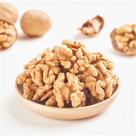每果时光2023新货大核桃仁500g熟原味孕妇零食烘焙薄皮去皮核桃肉