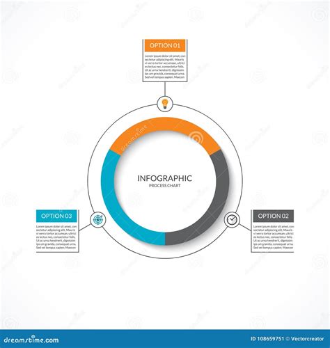 Infographic Cycle Diagram Process Chart With 7 Options Stock