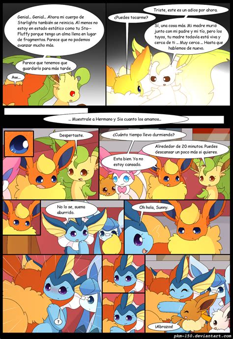 Escuadrón Eeveelutions Equipo pokémon Cómics de pokemon Eevee pokemon