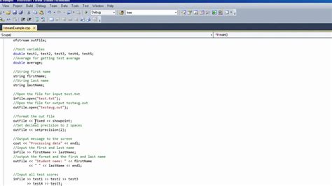 Fstream Example YouTube