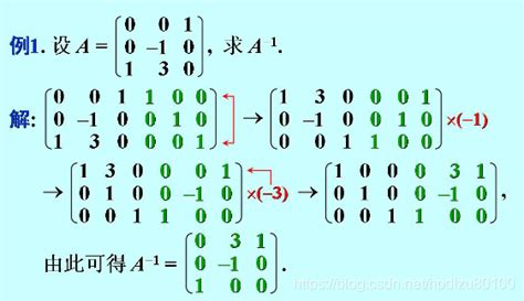 线性代数学习笔记——第十一讲——逆矩阵的计算（利用初等变换求逆矩阵） 初等列变换求逆矩阵 csdn博客