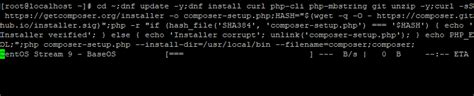 How To Install PHP Composer On A CentOS 9 VPS Or Dedicated Server
