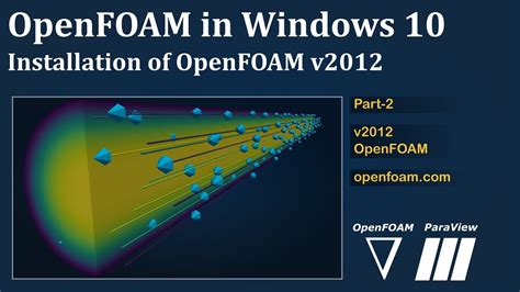 install openfoam part 2 [openfoam v2012 in windows 10] youtube