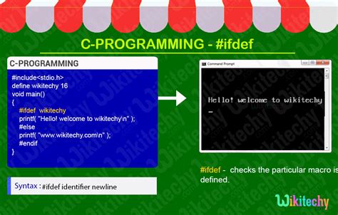 [100 working code] c ifdef c programming c tutorial wikitechy
