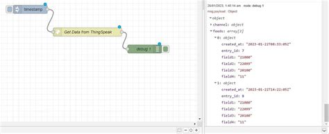 ThingSpeak Data In Node Red Dashboard Node RED Forum