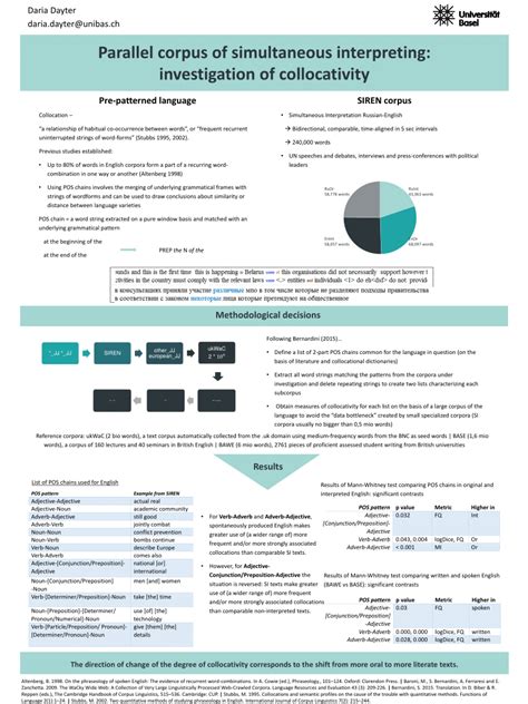 pdf parallel corpus of simultaneous interpreting investigation of collocativity