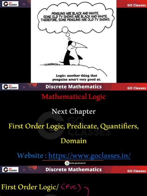introduction to first order logic pdf