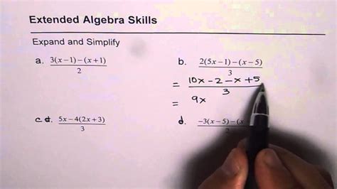 expand and simplify polynomials youtube