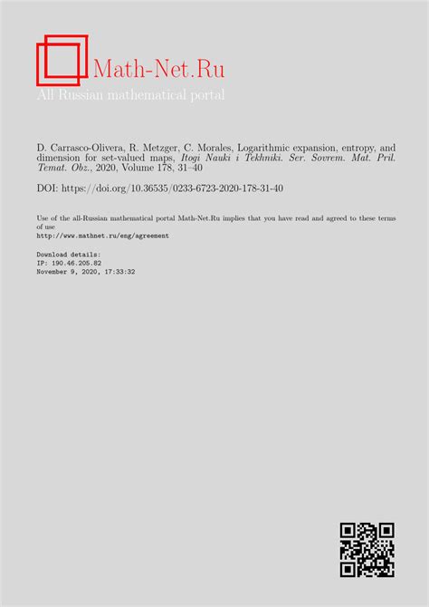 pdf logarithmic expansion entropy and dimension for set valued maps
