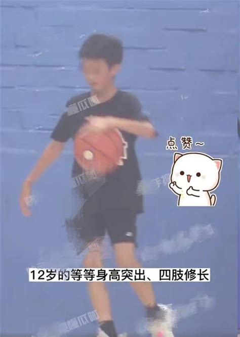 孙俪邓超儿子等等打篮球 自信洒脱运球好帅气 搜狐大视野 搜狐新闻