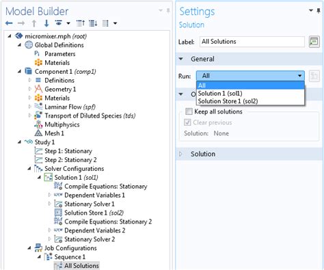 how to use job sequences to save data after solving your model comsol blog