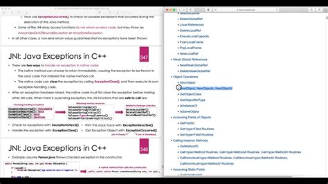 java native interface jni in depth part 58 oracle s documentation chapter 4 youtube