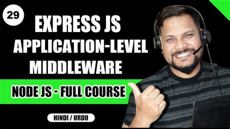 Application Level Middleware Step By Step Node Js Tutorials Full