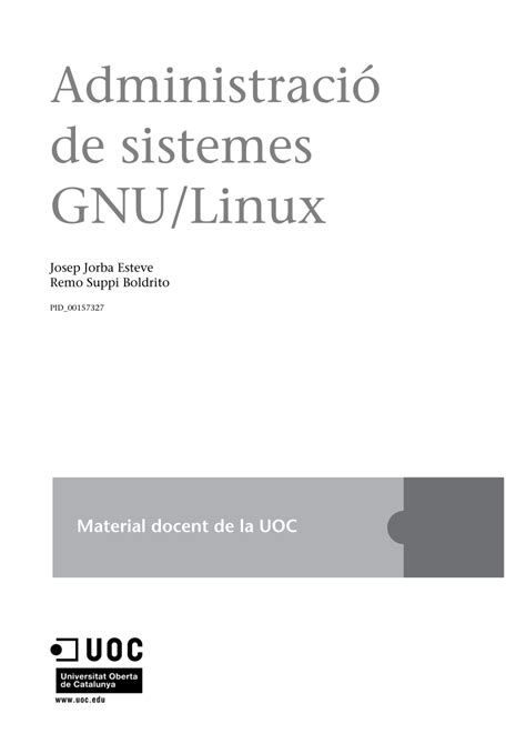 pdf administració de sistemes gnu linux