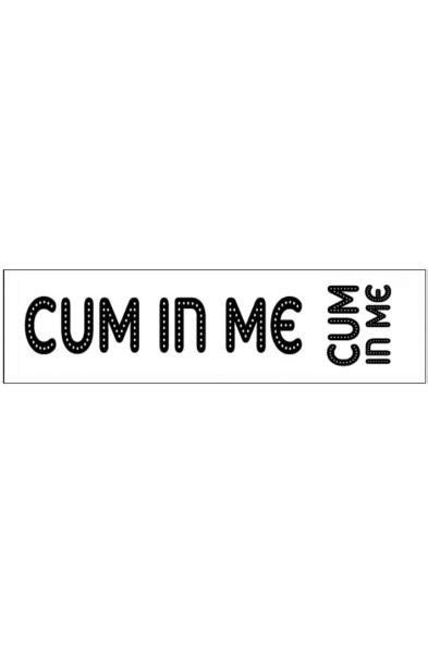 Cum In Me Temporary Tattoo Kit 063