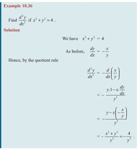 higher order derivatives solved example problems mathematics