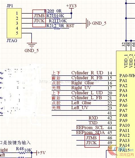 图解stm32使用jlink程序时jtag接口 sw和jtag模式 的简化方法 设计应用 维库电子市场网