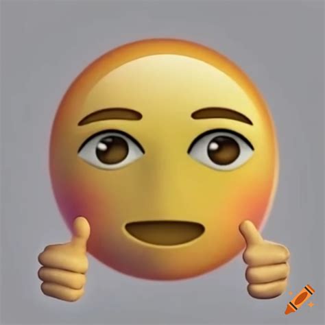 Thumbs Up Emoji On Craiyon
