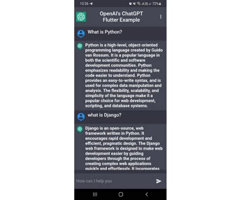 how to build chatgpt bot using flutter and open ai photos
