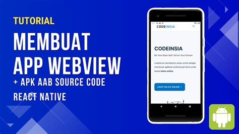 Tutorial Membuat Aplikasi Webview Dengan React Native 2022 YouTube
