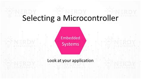 Microcontrollers A Beginner S Guide To Get Started NerdyElectronics