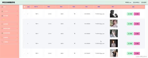 java毕设项目鲜花在线销售系统（java vue mybatis maven mysql） 基于javaswing的鲜花购买系统 csdn博客