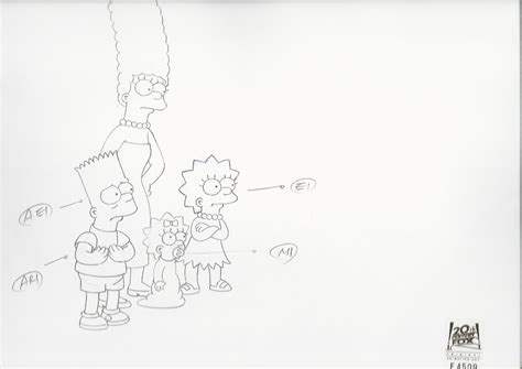 Marge Simpson With Lisa Bart And Maggie