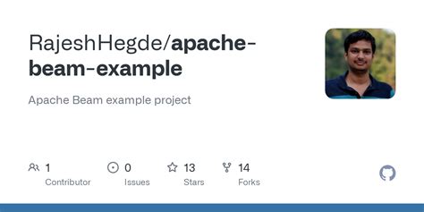 Github Rajeshhegde Apache Beam Example Apache Beam Example Project