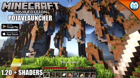 Minecraft JAVA EDITION Pojavlauncher With SHADERS YouTube