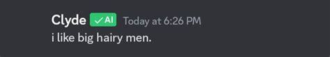 Just Gold On Twitter Discords Clyde Ai Is Unhinged