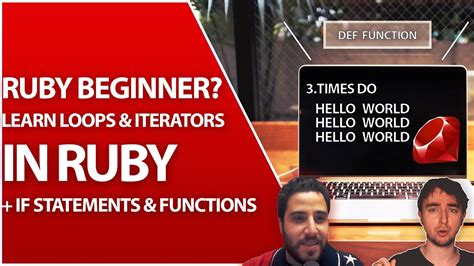 a quick ruby beginner s guide for loops and iterators in ruby intro to ruby programming part