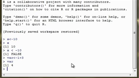 4 R Programming Tutorial Assignment Youtube