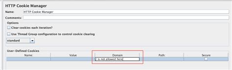unable to send jmeter token value as cookie stack overflow