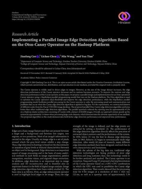 pdf implementing a parallel image edge detection algorithm · poses a parallel image edge