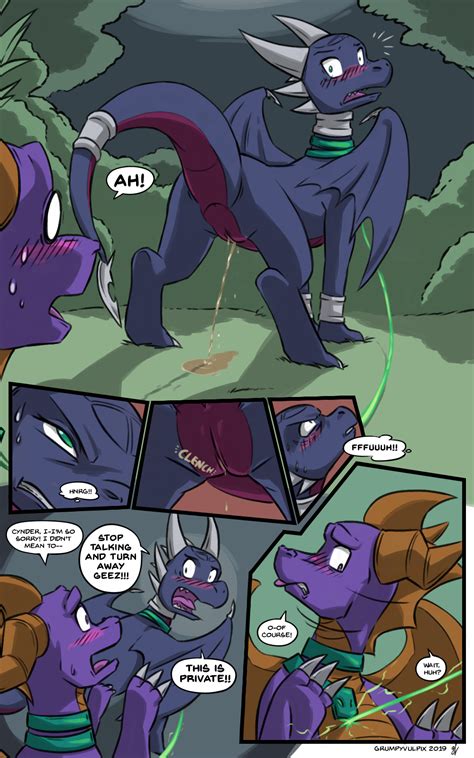 Rule 34 Comic Conditional Dnp Dragon Female Grumpyvulpix Hi Res Male Peeing Pussy Scalie Spyro