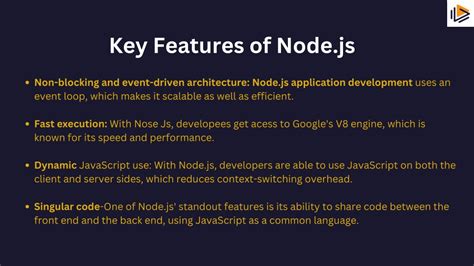 PPT Why Choose Node Js For Backend Development PowerPoint