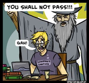 Image 222584 You Shall Not Pass Know Your Meme